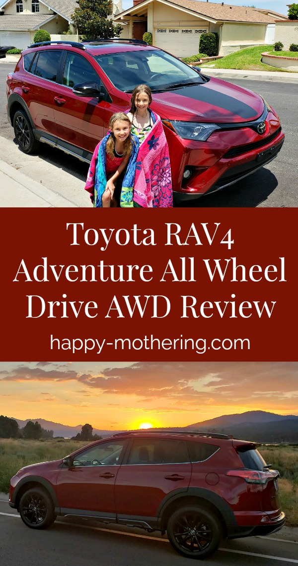 Toyota RAV4 Adventure All Wheel Drive AWD Review - Our Family Crushes